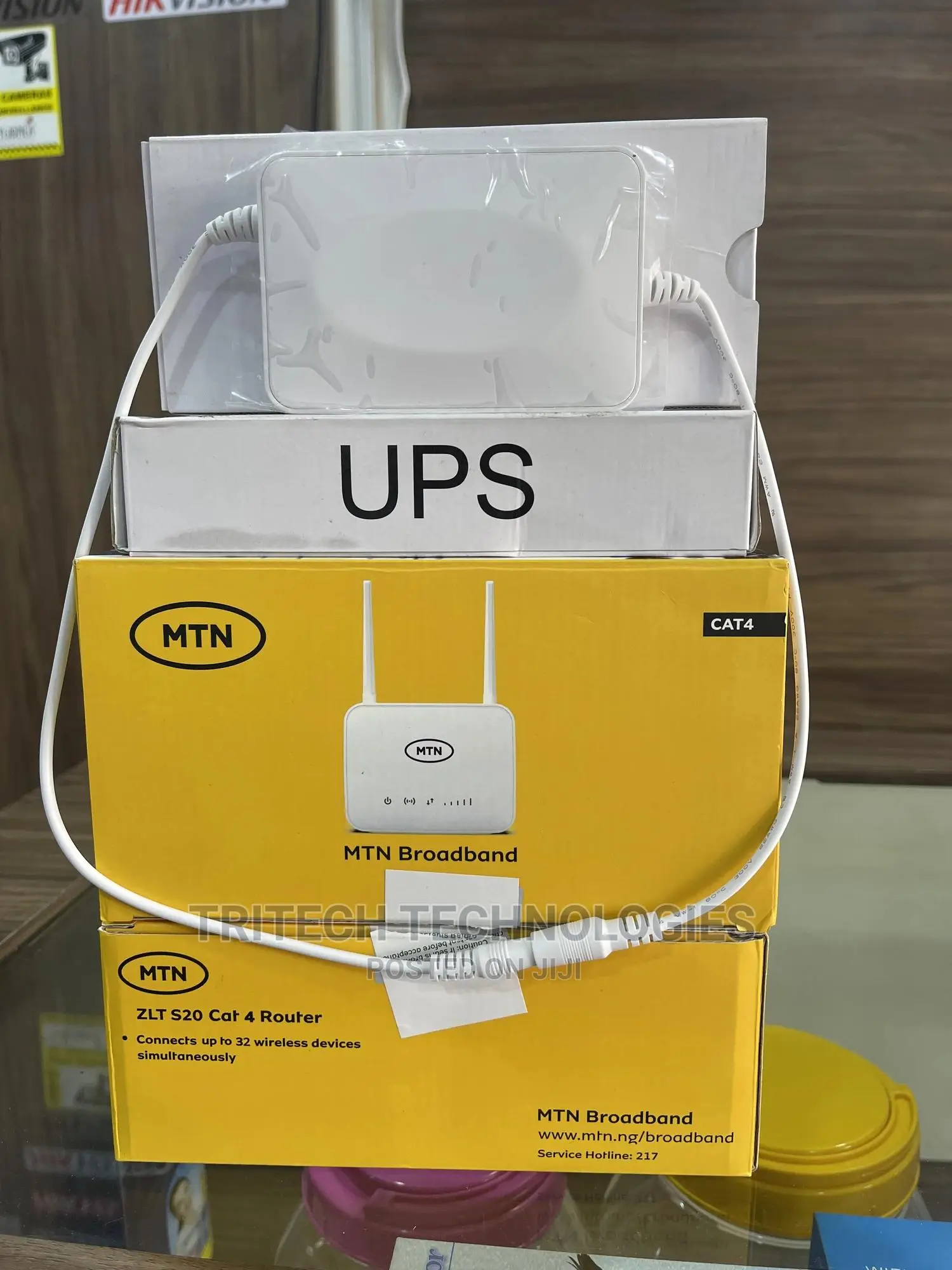 MTN ZLT S20 Cat4 Universal 4G Router in Lapaz - Networking Products, Tritech Technologies ...
