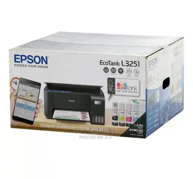 EPSON Ecotank L3251 4in1 Color WIFI Printer in Achimota - Printers ...