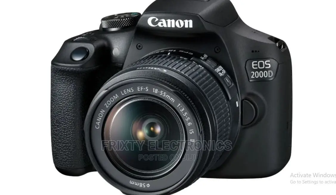 Classic Canon EOS 2000D DSLR Camera With EF-S 18-15mm in Accra ...