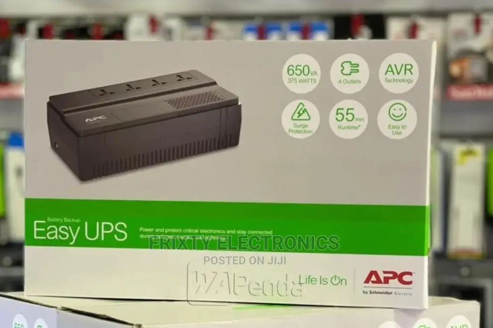 Superb Apc 650va 375watt Easy Ups 55min Runtimes. in Accra Metropolitan ...