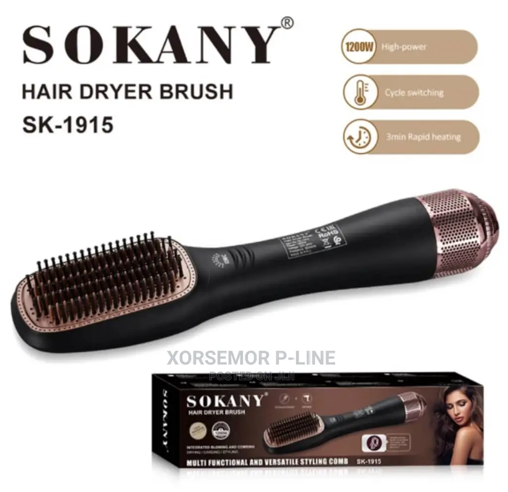 Sokany Sk-1915 Hair Dryer Brush in Accra Metropolitan - Tools & Accessories, Yaw Xorsemor | Jiji ...