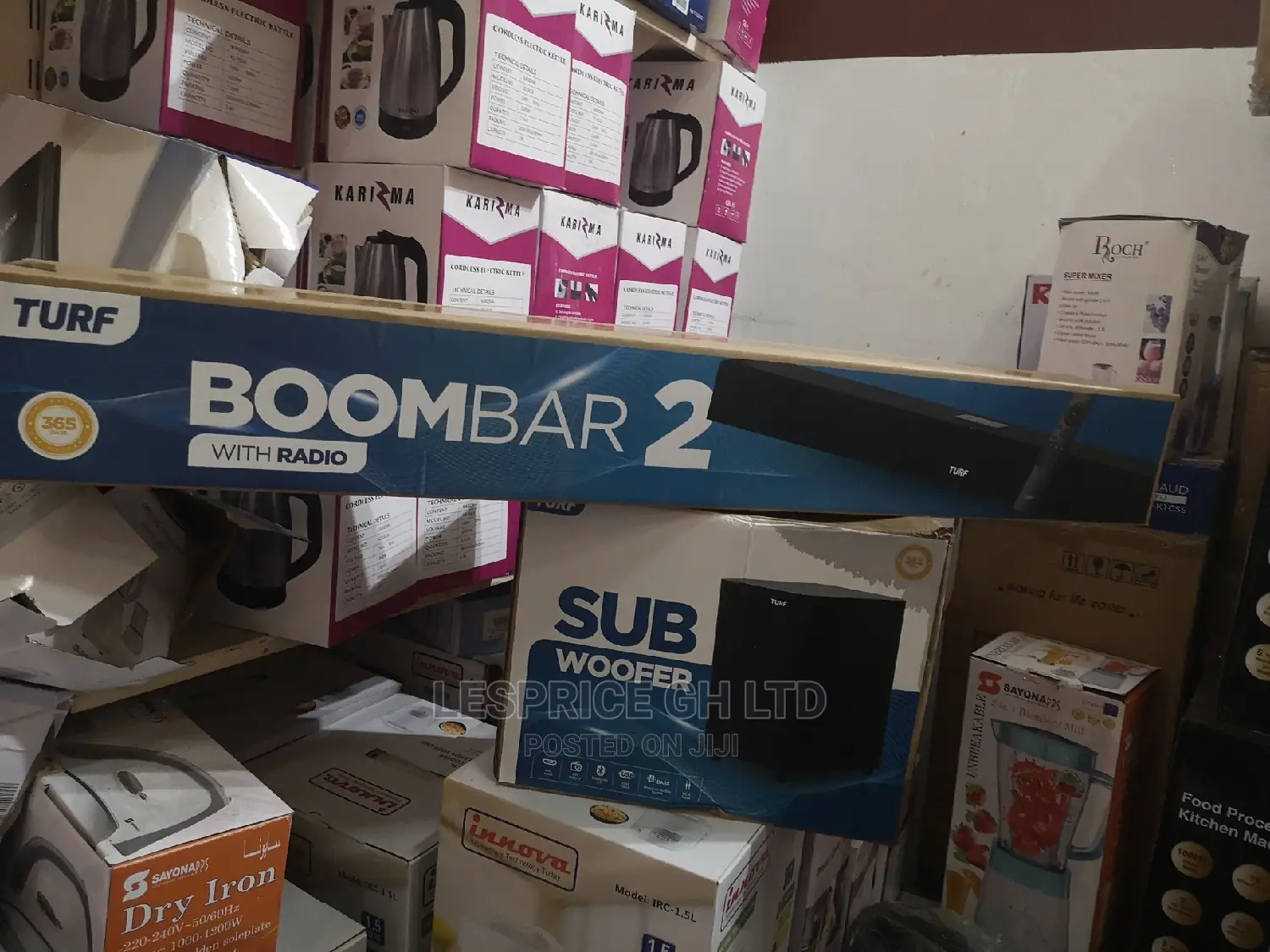 New Turf Boombar Soundbar + Woofer (Radio in-Built) in Accra ...