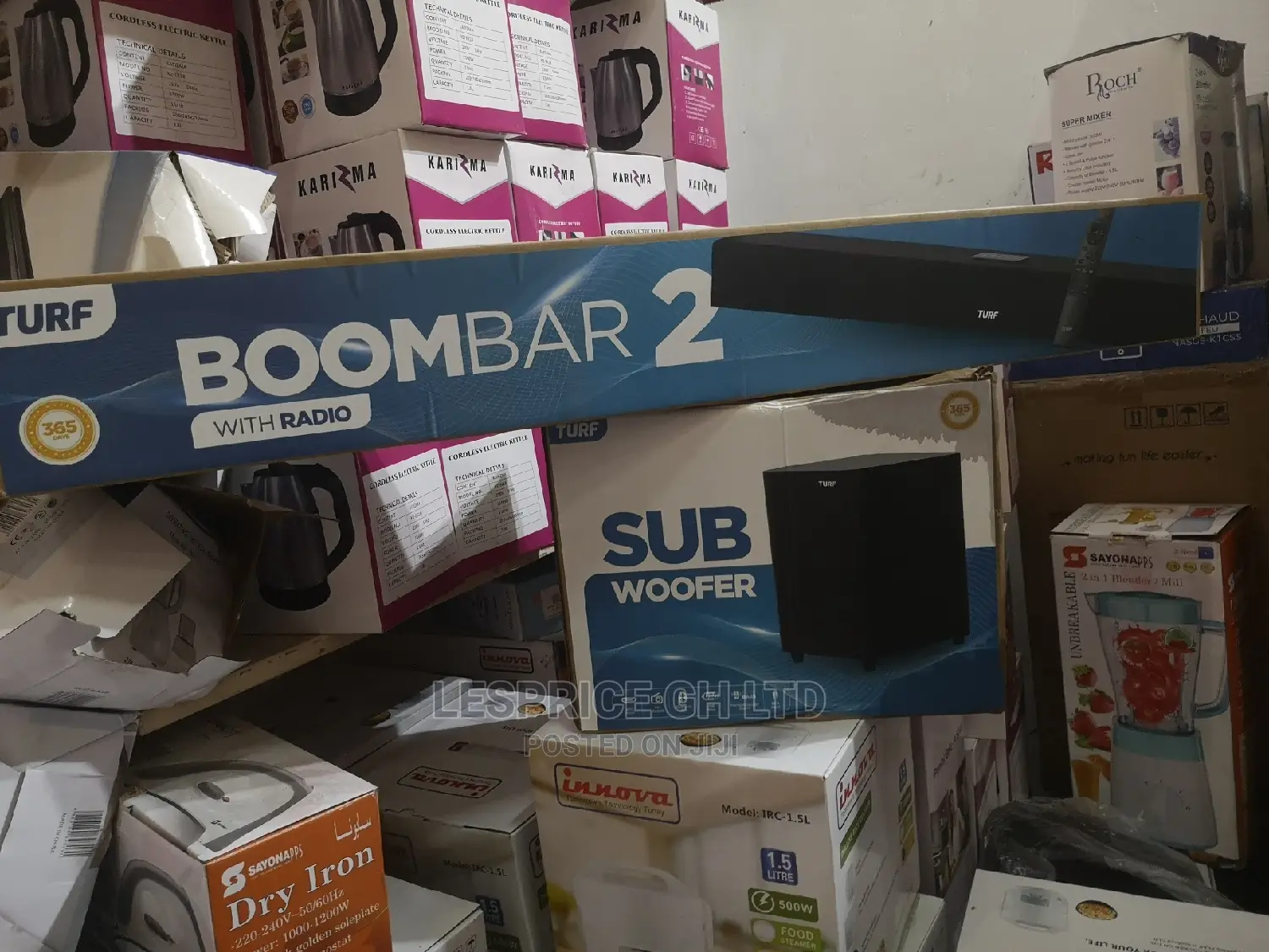 Turf 160W Boom Bar Bluetooth Soundbar With Radio TA-18 in Accra ...