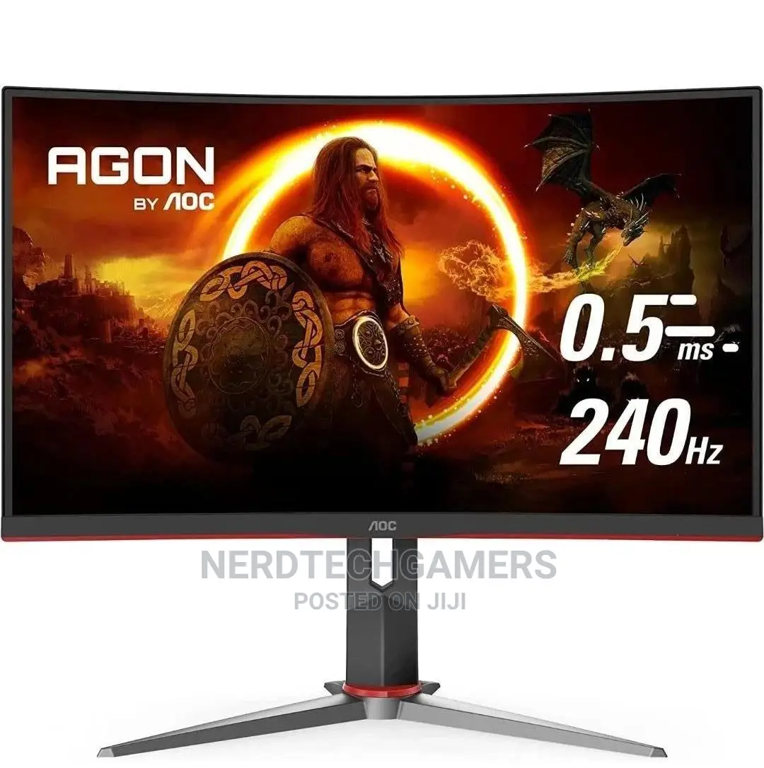 AOC C27G2Z 27" Curved Frameless Ultra-fast Gaming Monitor. in Accra ...