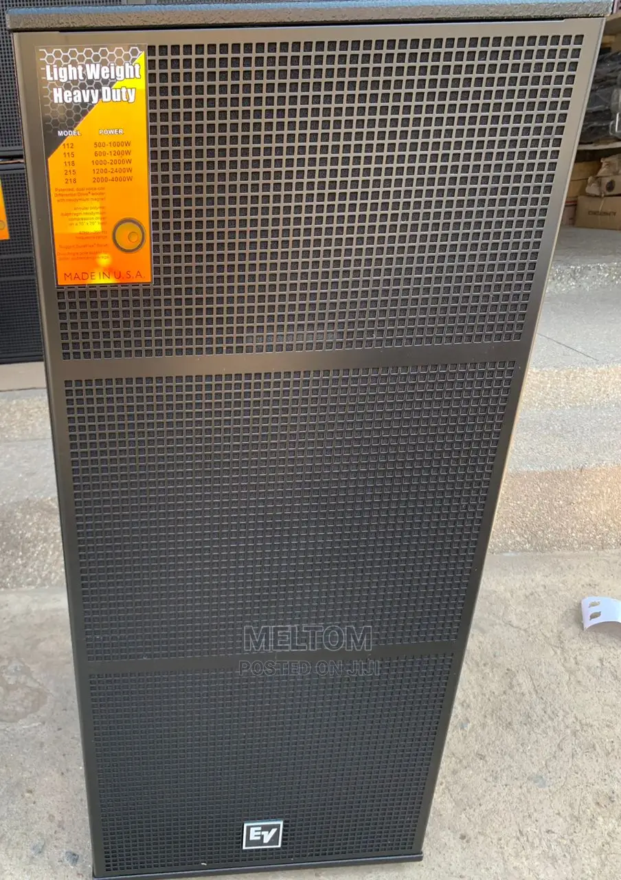 Full Range Speaker (Ev) in Accra Metropolitan - Audio & Music Equipment ...