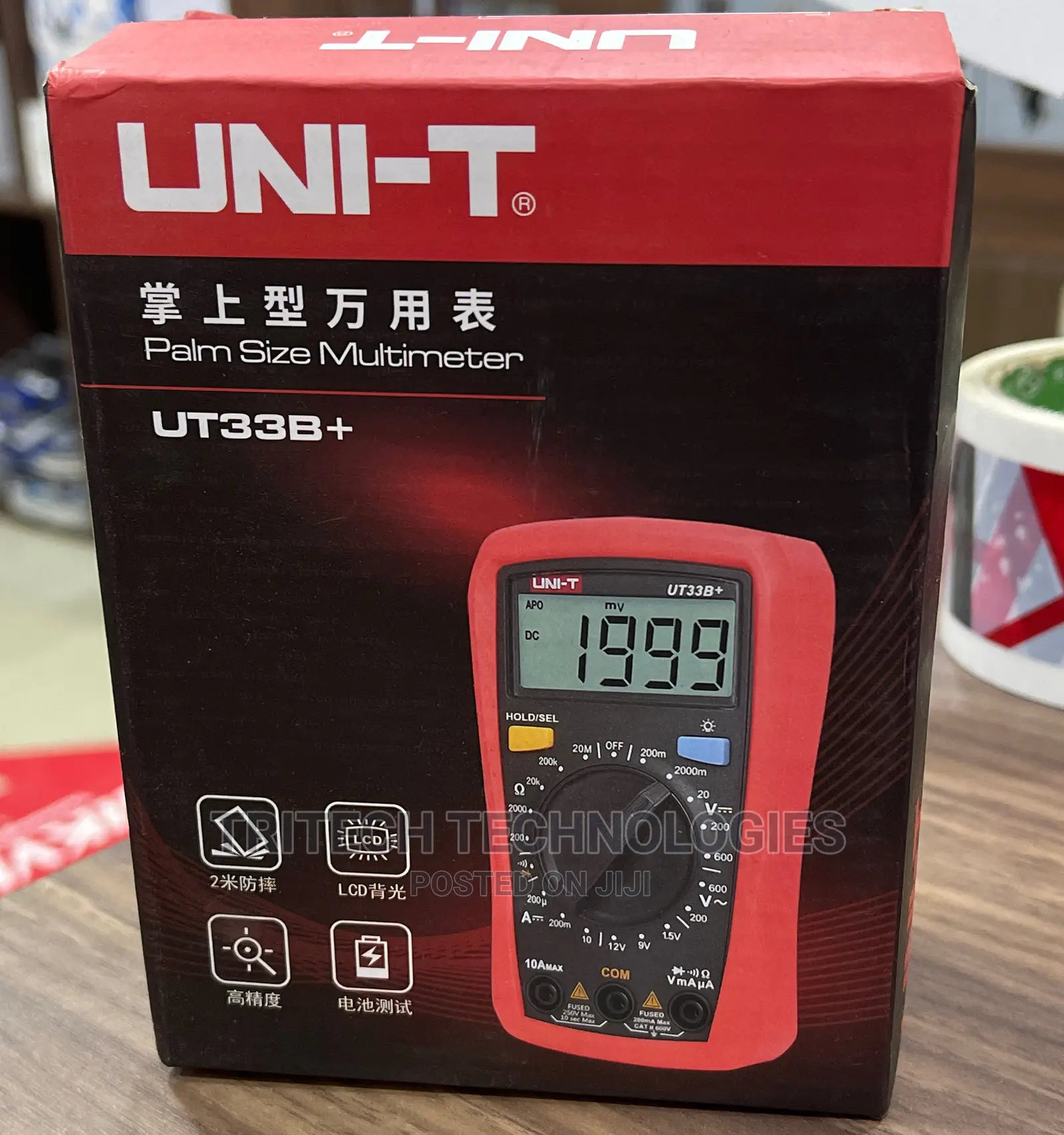 Ut33b Series Palm Size Digital Multimeter In Lapaz Measuring