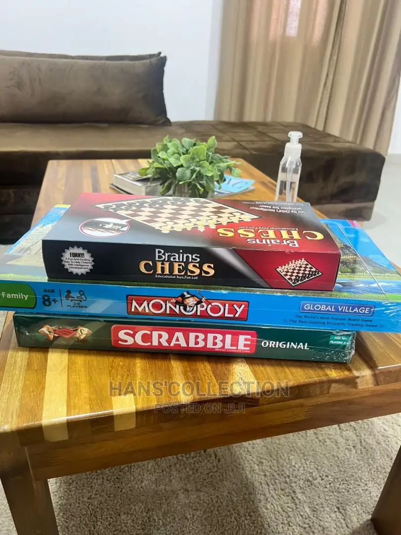 Board Game Set( Chess, Monopoly and Scrabble) in Accra Metropolitan ...