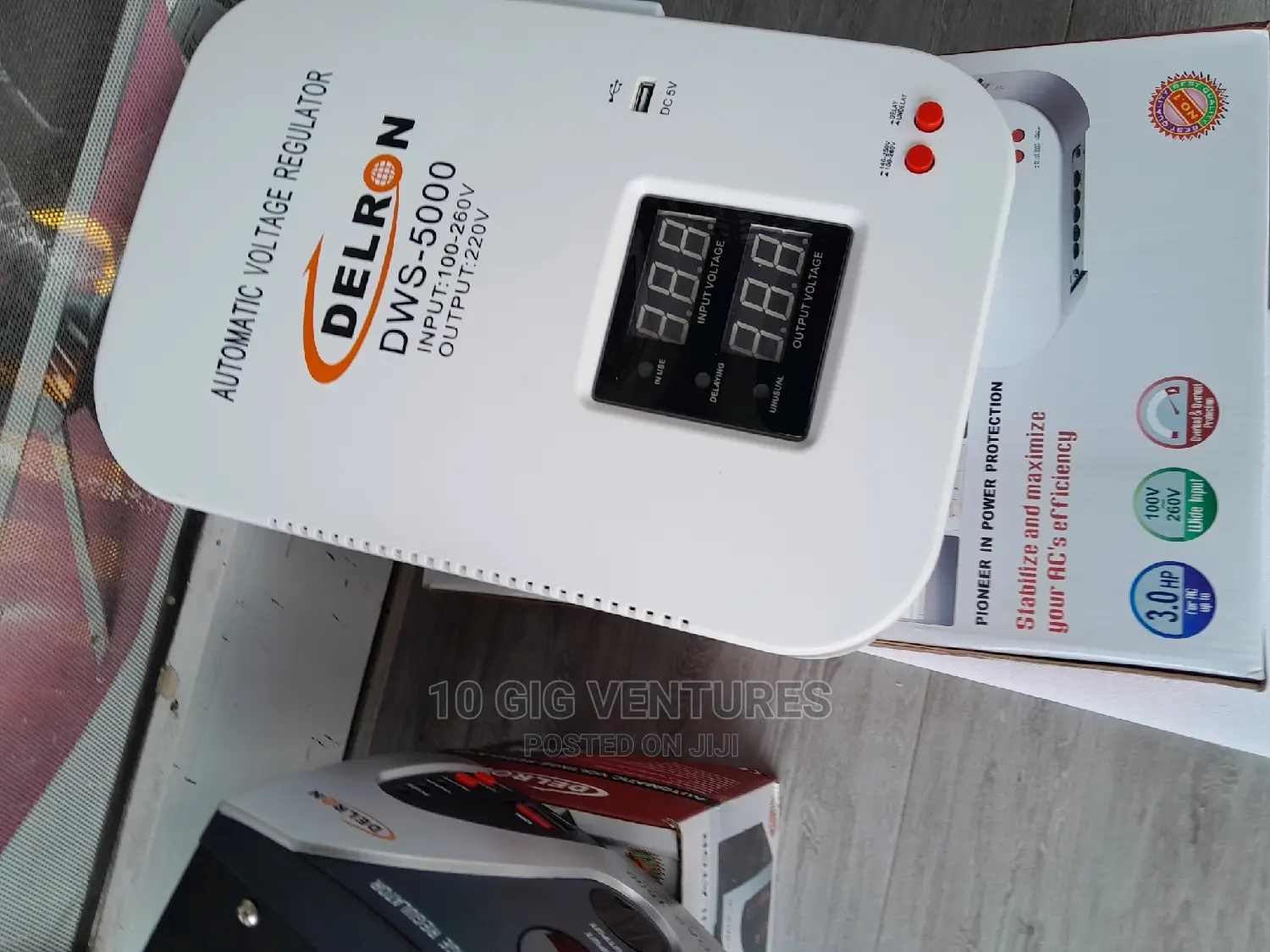 Delron Wall Mounted DWS-2000 Automatic Voltage Regulator in Adabraka ...