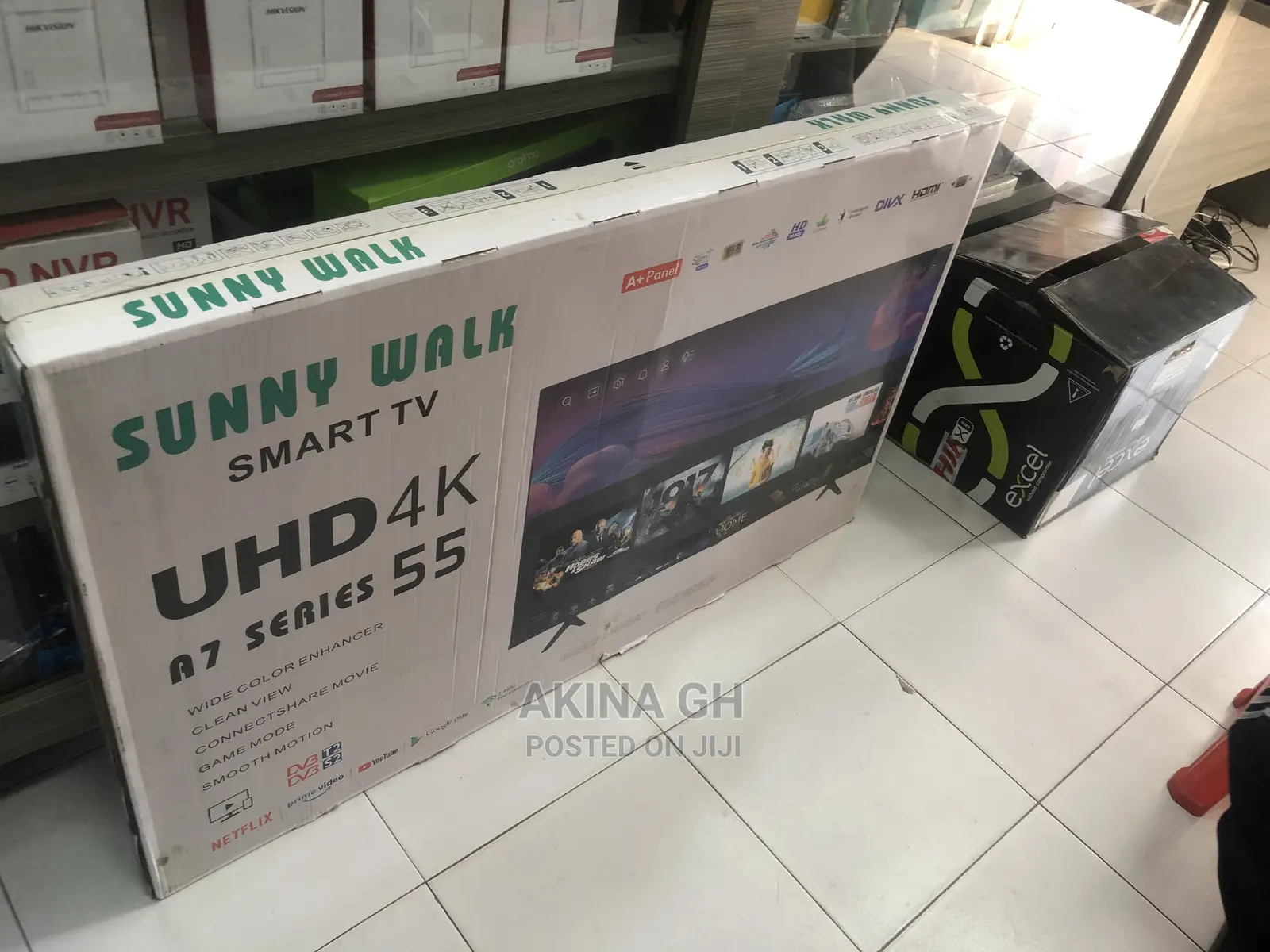 Sunny Walk 55 Inch Smart Tv UHD in Lapaz - TV & DVD Equipment, Akina Gh ...
