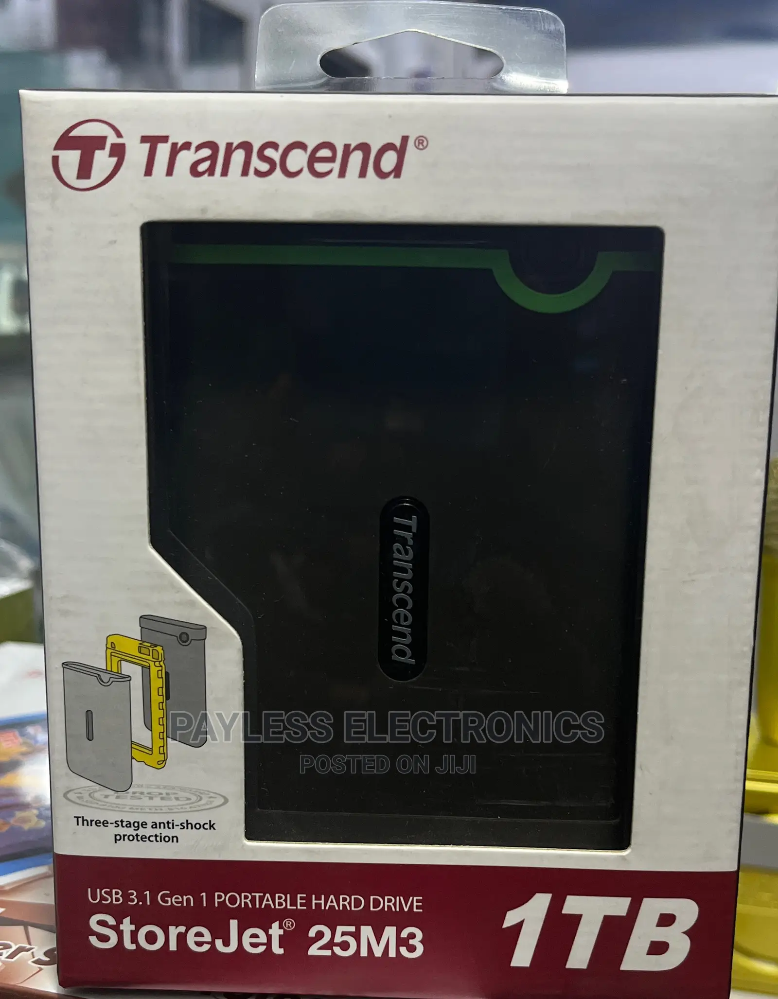 Transcend 3.1 USB 1tb External Hard Drives in Adabraka - Computer ...