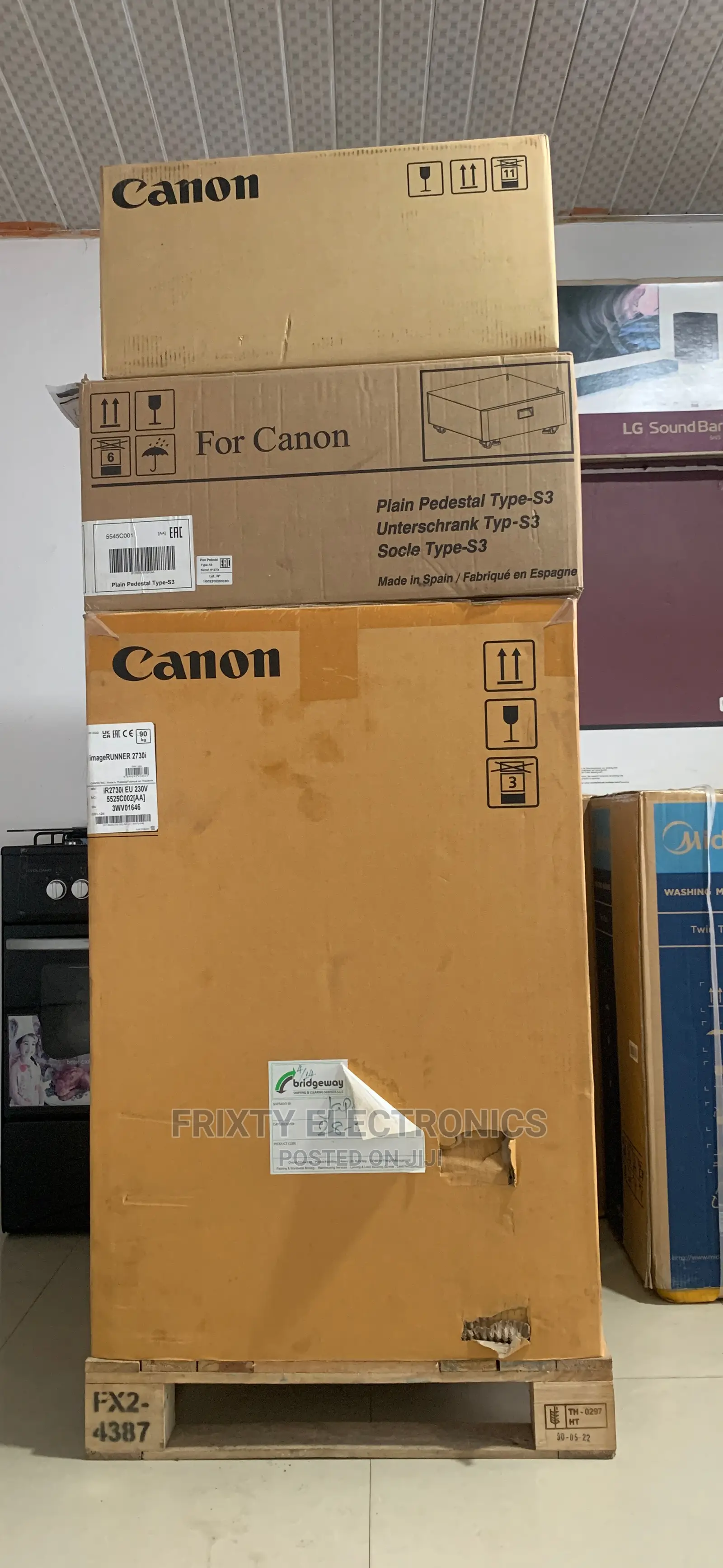 CANON Copier Irc2730-Print, Scan,Copy/A3/30ppm/Cexv-63/Blac in Accra ...