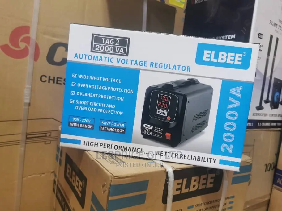 Elbee 2000VA Automatic Voltage Regulator in Osu - Home Appliances ...