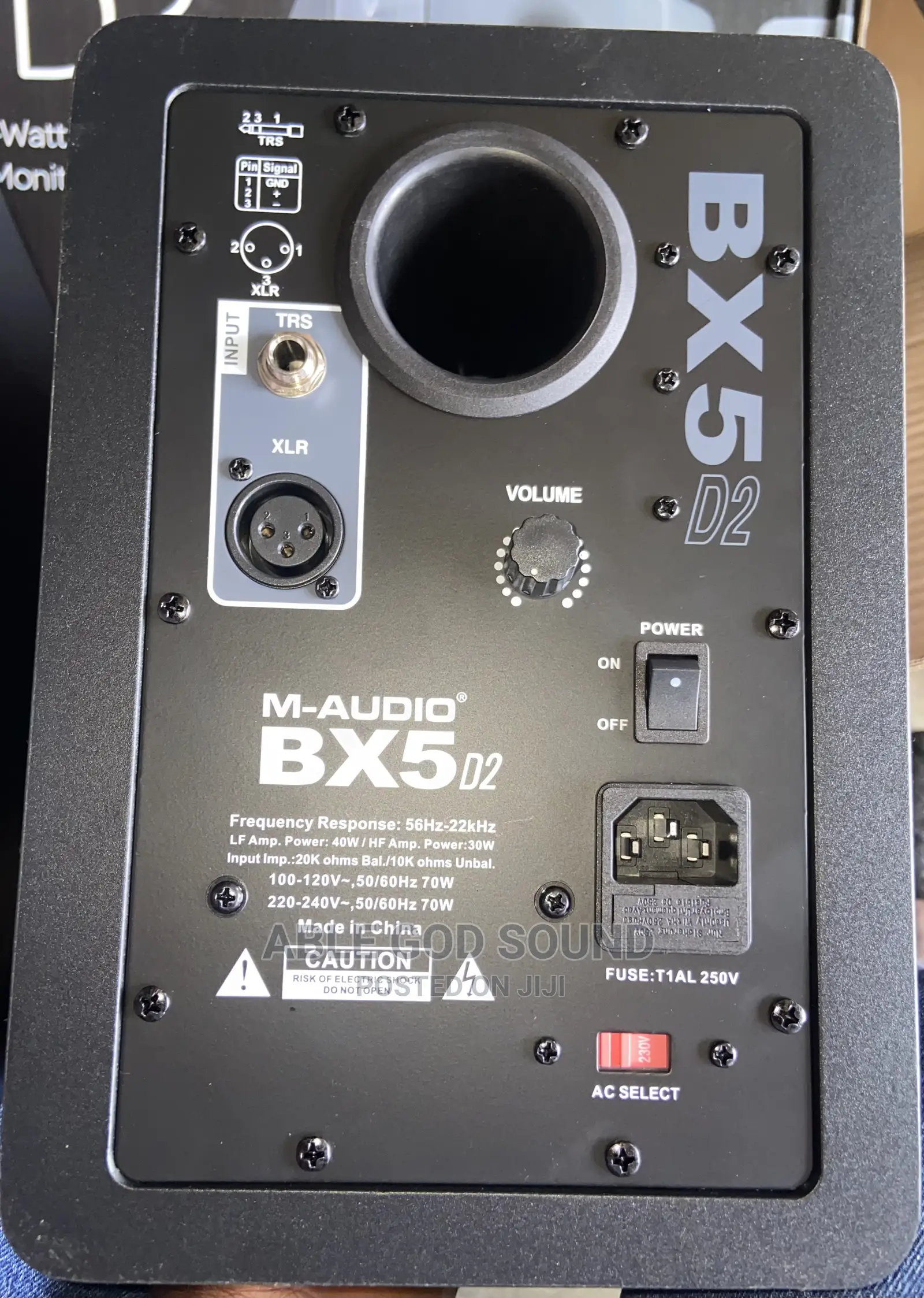 M-Audio BX5 D2 Active Studio Monitor in Kaneshie - Audio & Music Equipment, Able God Sound ...