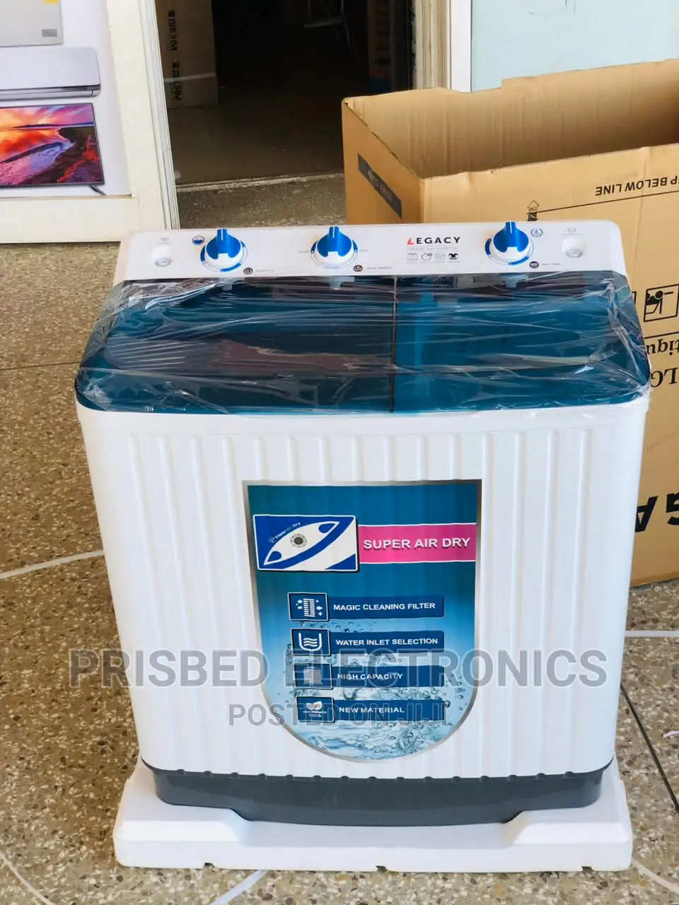 Legacy Durable Washing Machine 8kg Top Load Twin Tub in Achimota - Home ...