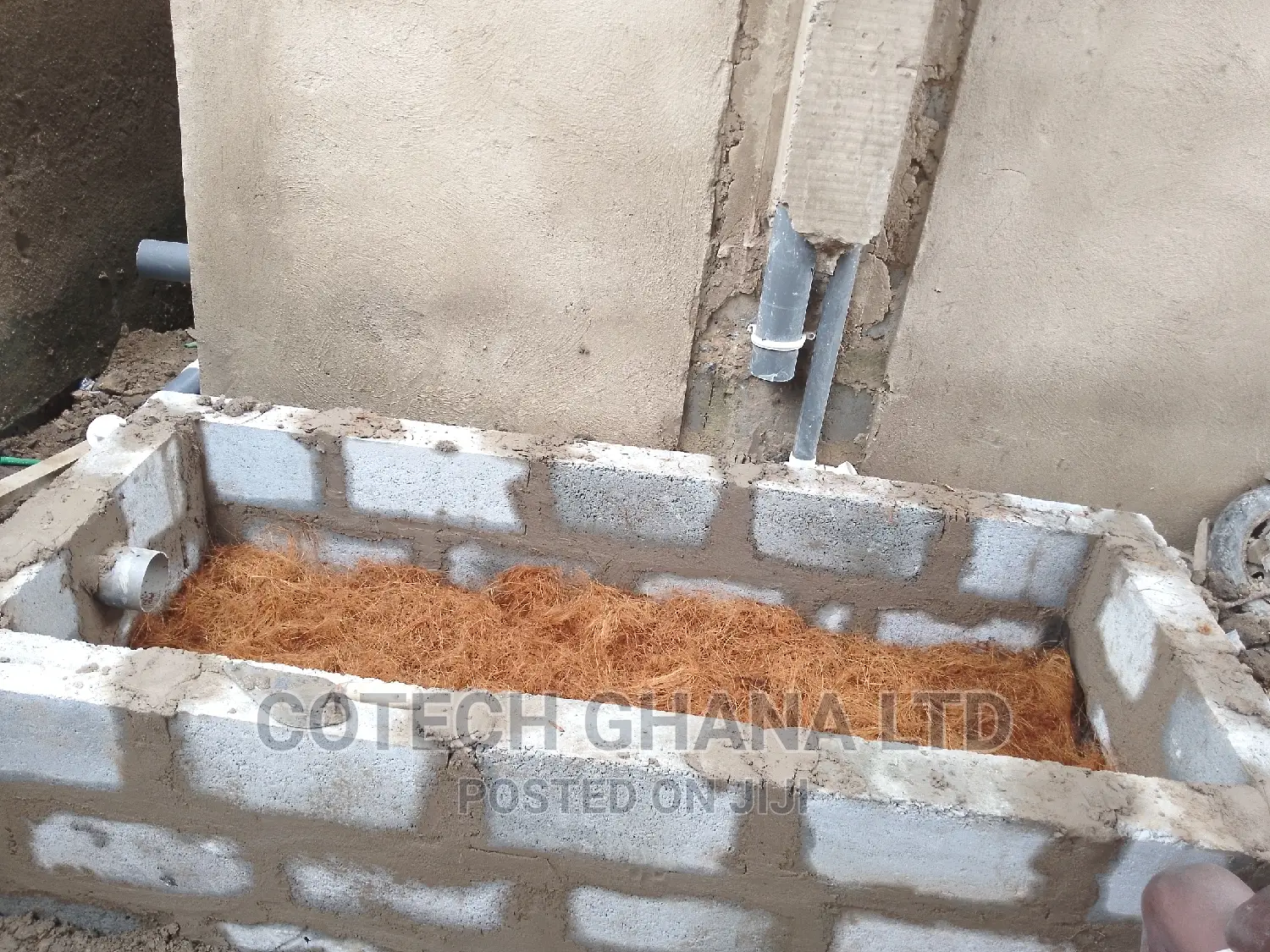 Bio Digester Toilet Facility/Biofil/Biogas System in Accra Metropolitan ...