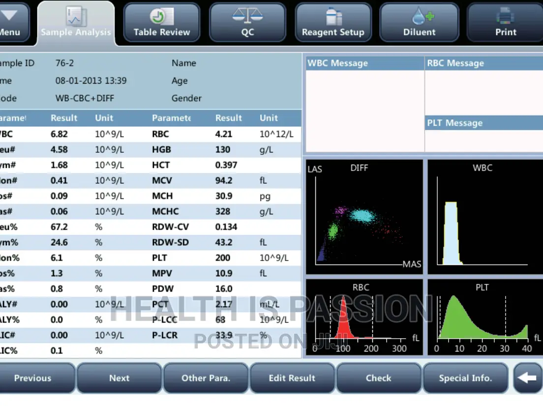 Mindray 5part Hematology Analizer, BC5380 Model in Accra Metropolitan ...