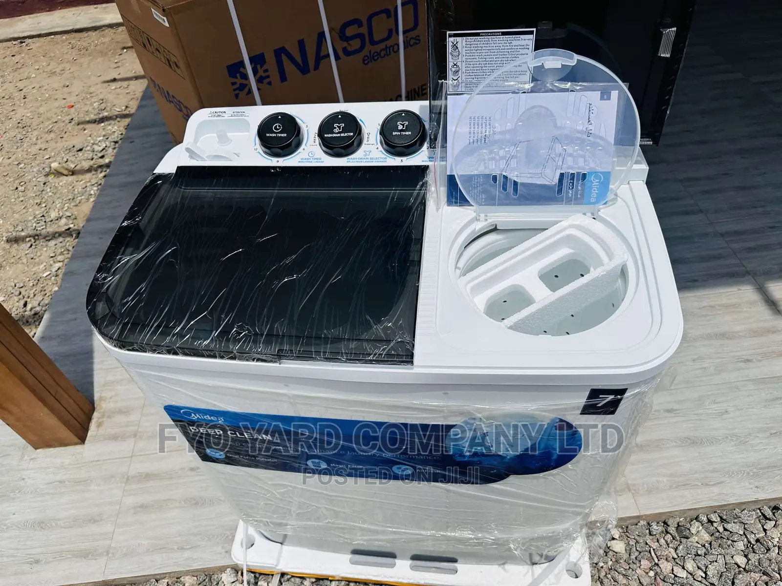 Midea 7kg Twin Tub Washing Machine Mt100w70/W-Gh in Accra Metropolitan ...