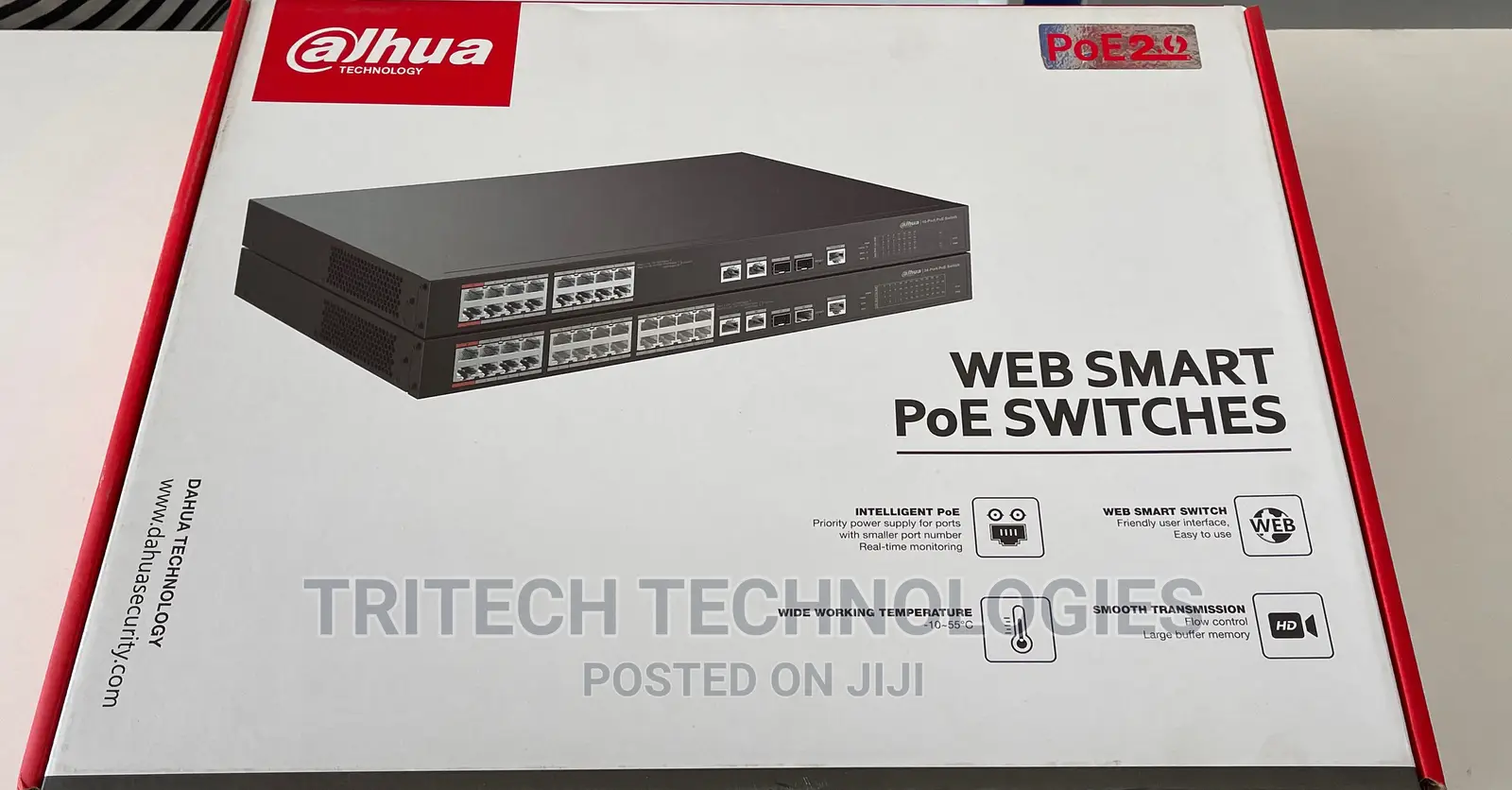 Dahua 16port 1000mbps + 2port Gigabit Managed Poe Switch in Lapaz ...