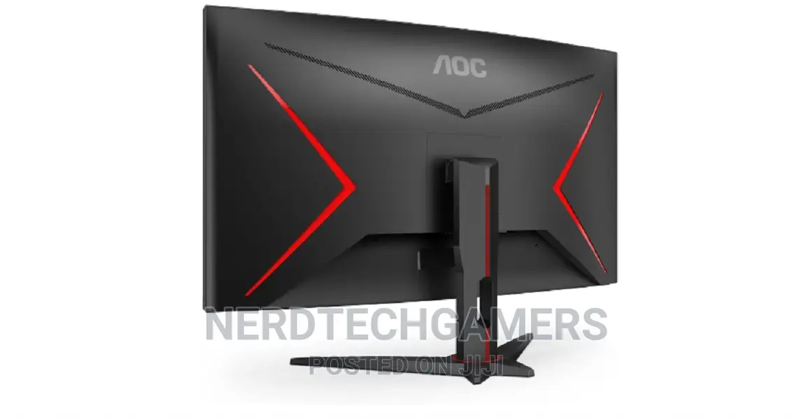 AOC C32G2ZE 32" Curved Frameless Gaming Monitor, Full HD in Tema ...