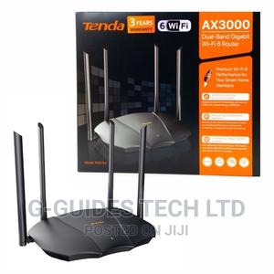 TENDA AX3000 Dual-Band Gigabit Wi-Fi 6 Router in Madina - Networking ...