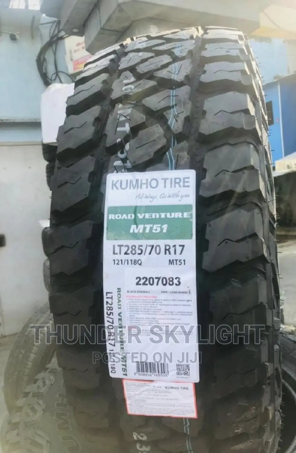 285/70r17 All Terrain Tyre KUMHO in Accra Metropolitan - Vehicle Parts ...