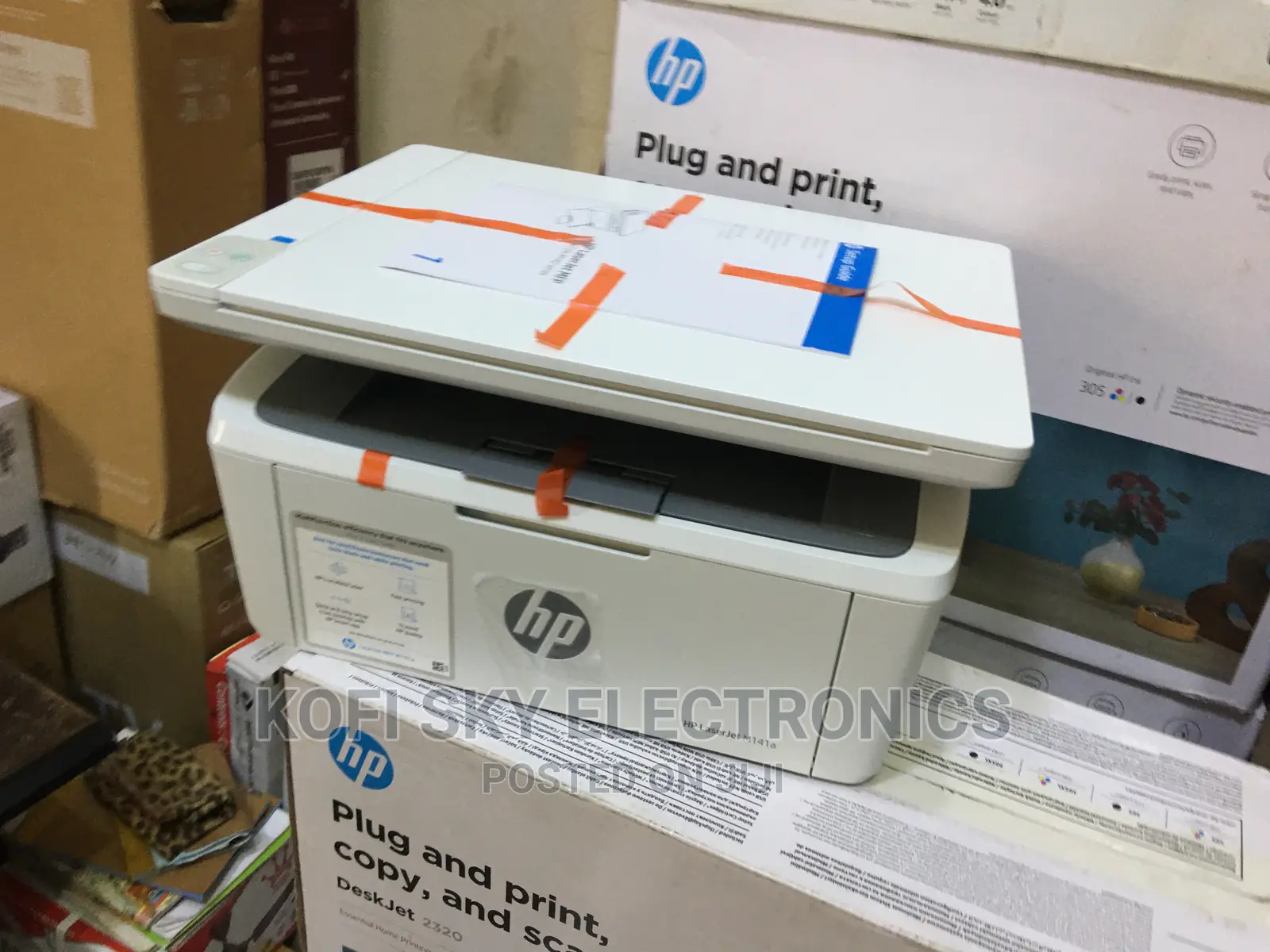 HP Laser Jet Pro MFP M141a High Quality 3in1 Printer in Adabraka ...