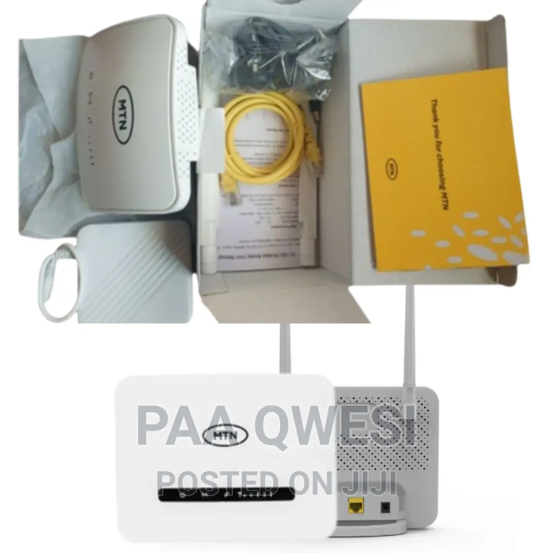 MTN 4G LTE Sim Router + Reserve Power Bank in Osu - Networking Products ...