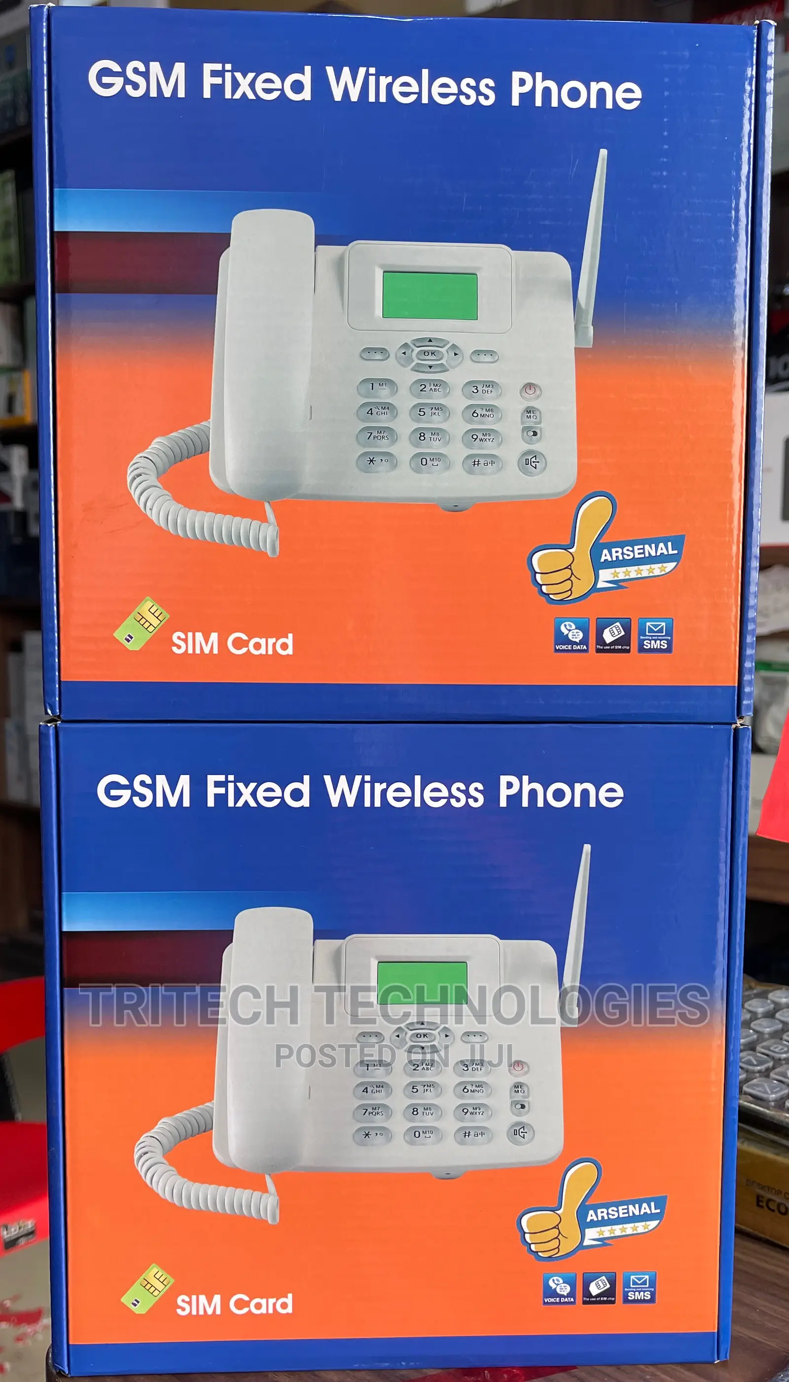 GSM Fixed Wireless Phone (1 Sim Support) in Lapaz - Security ...