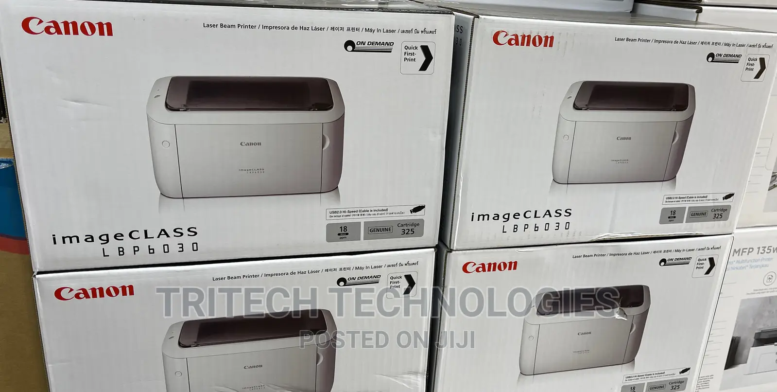 Canon Image Class LBP6030 Laser Printer Uses 85a Toner in Lapaz ...