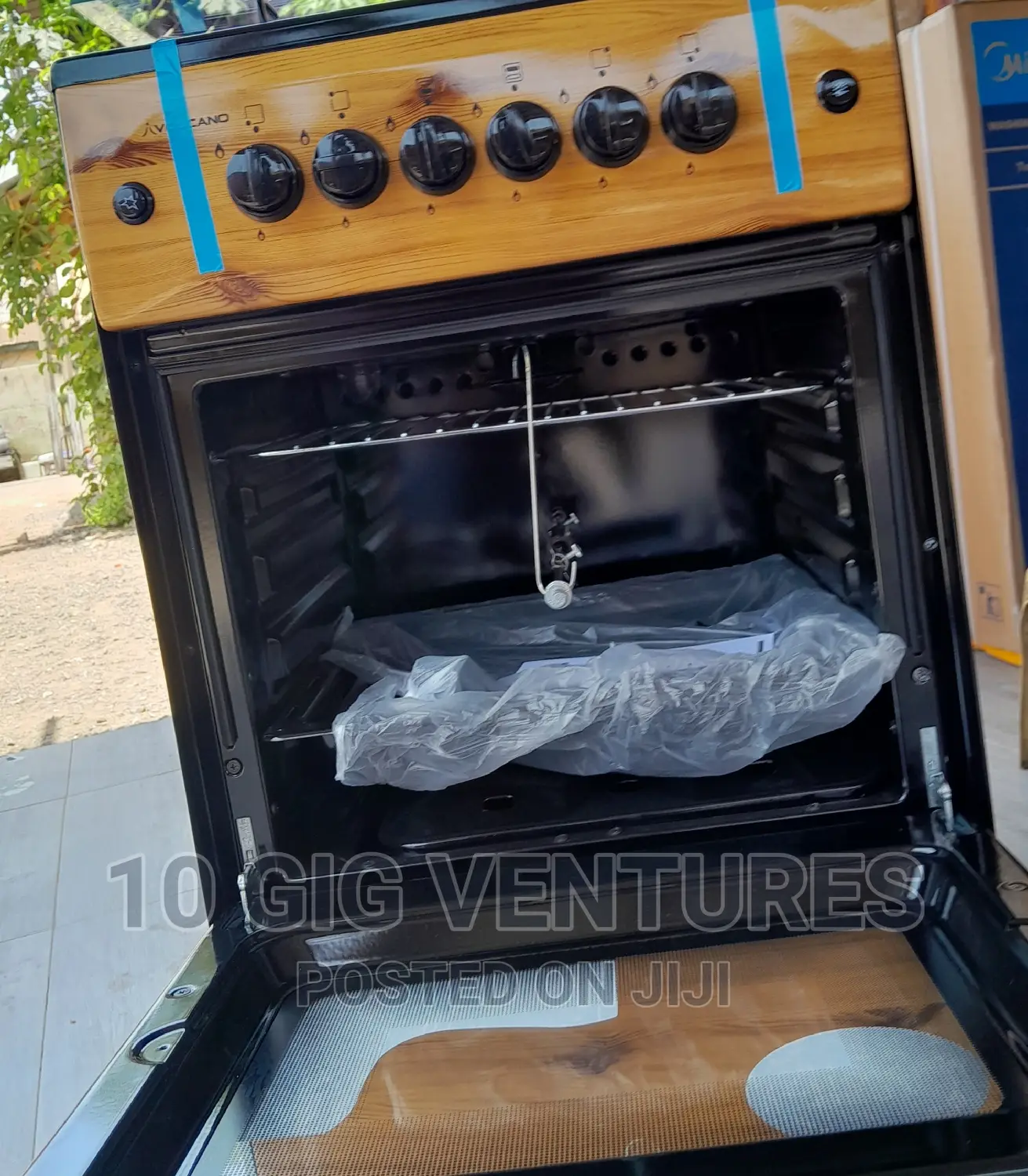 Turkish Wooden Light 4 Burner Volcano Gas Cooker With Grill in Adabraka ...