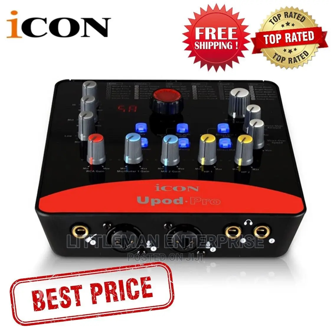 Icon Upod Professional Studio Sound Card in Kumasi Metropolitan - Audio ...