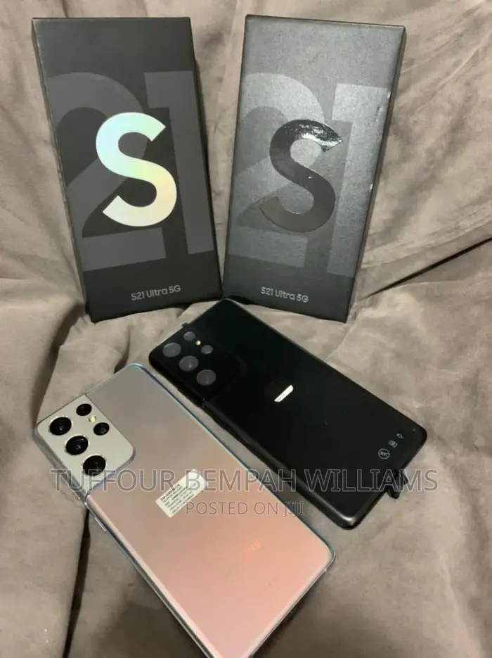 New Samsung Galaxy S21 Ultra 5G 128 GB Gold in Madina - Mobile Phones, Tuffour Bempah Williams ...