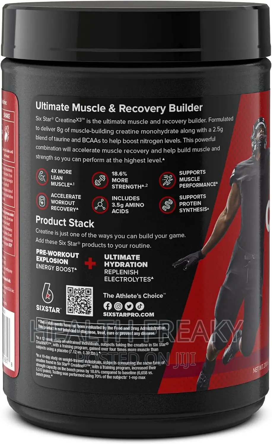 Creatine Six Star Creatine X3 Muscle Builder Energy Recovery in Accra ...