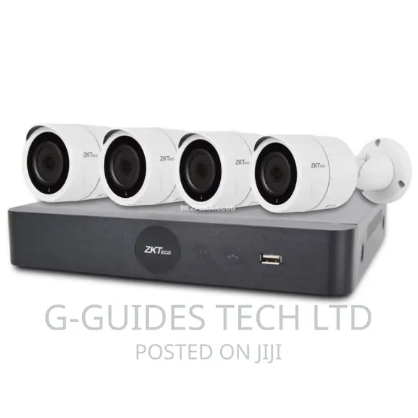 Zkteco 4channel Poe NVR KIT 5mp in Madina - Security & Surveillance, G ...