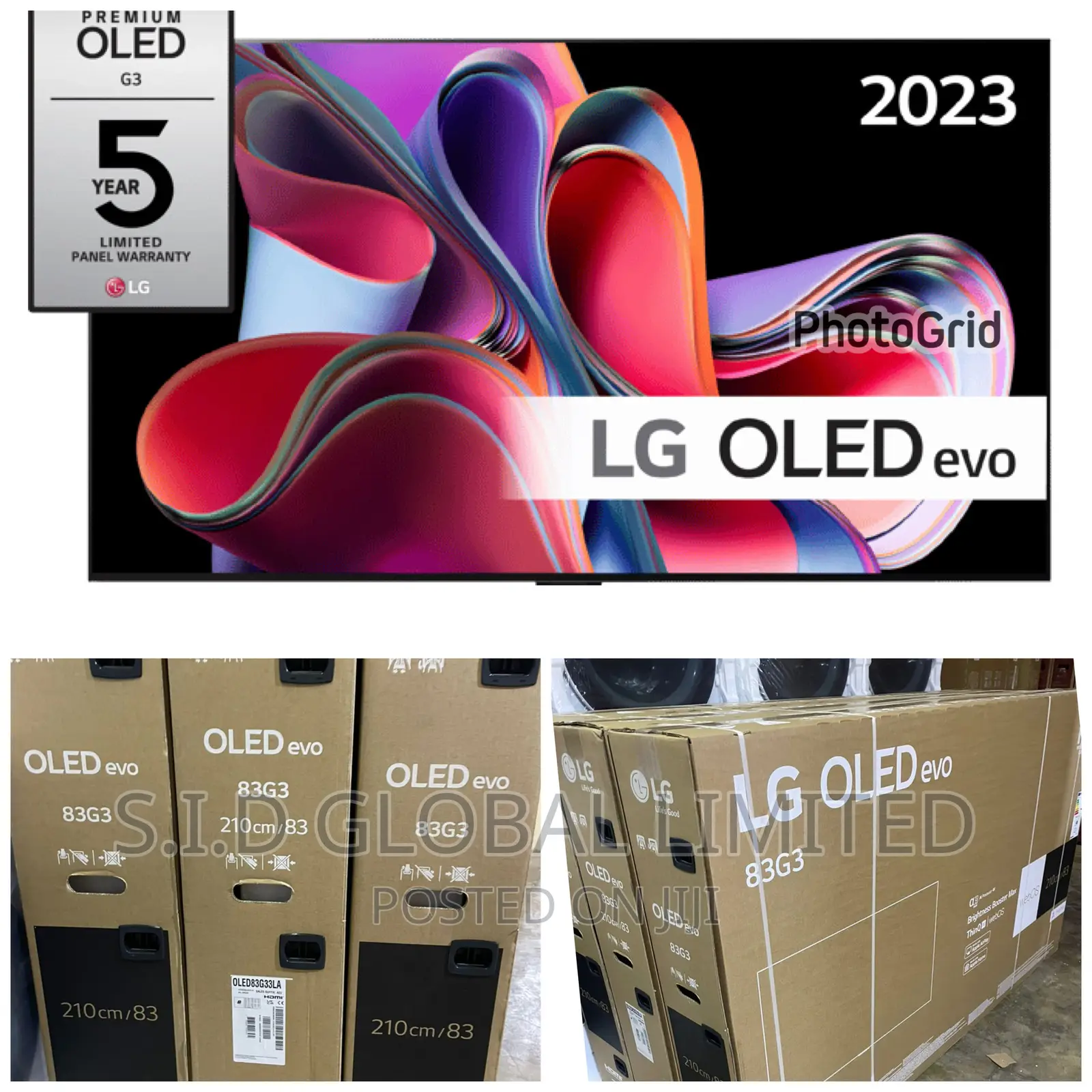 LG 83”Oled83g33la G3 Series Oled Evo Thinq Ai, Uhd in Accra New Town ...