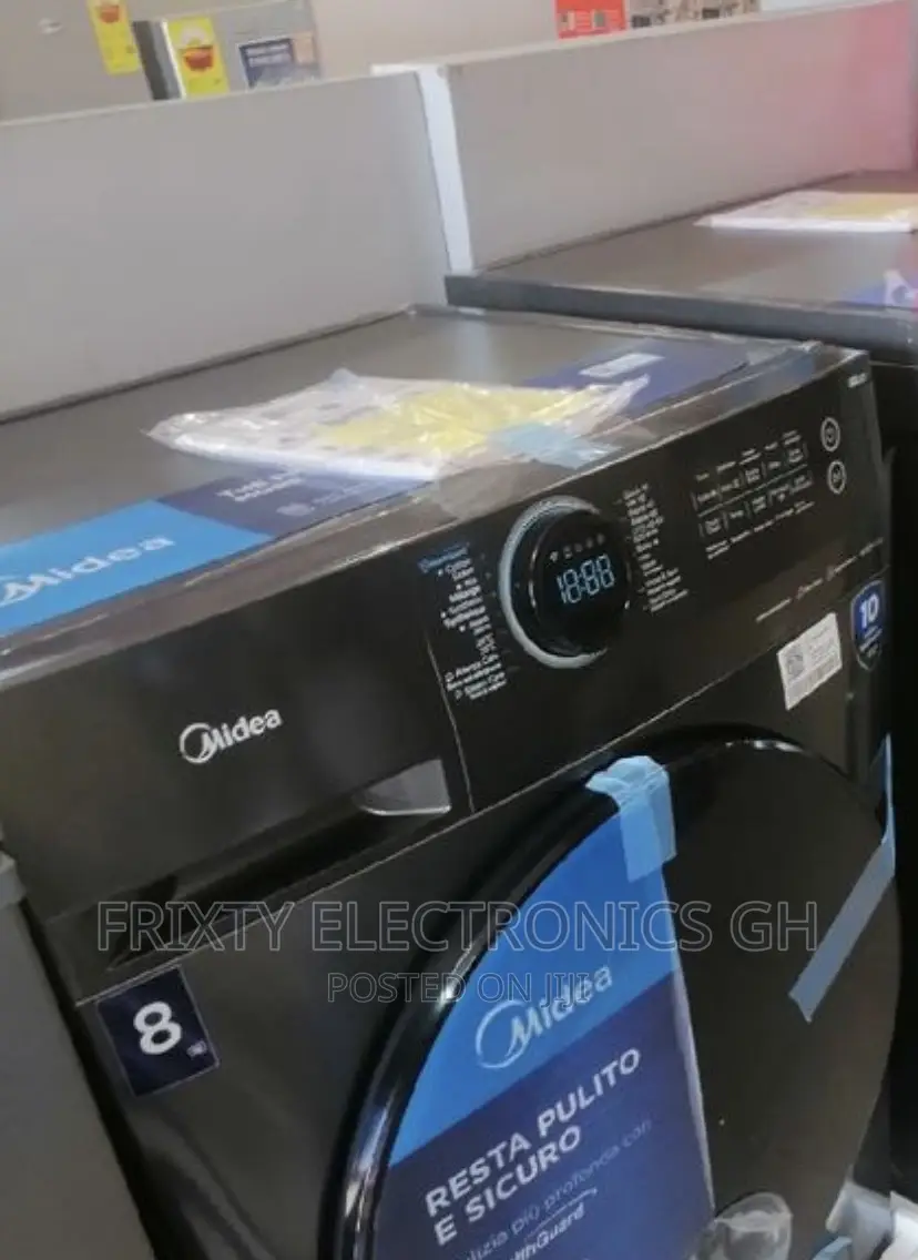 Superb Midea 8jg Washing Machine Front Load Fully Automatic in Accra ...