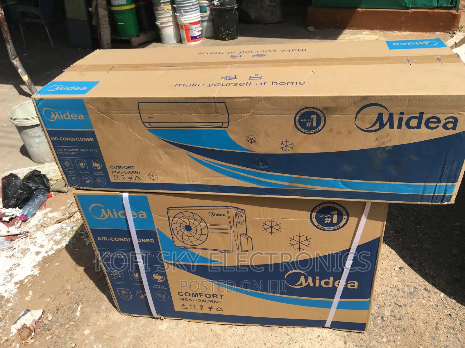 Super Superior Midea 2 5hp Split Air Conditioner R410 Gas In Adabraka