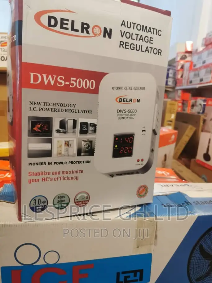 Delron Wall Mounted DWS-5000 Automatic Displayregulator 5kva in Osu ...