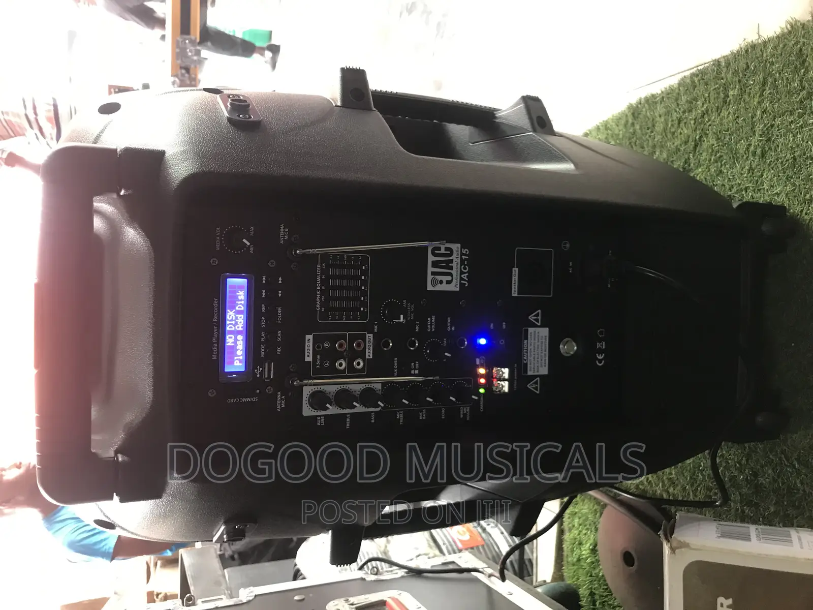 Jac 15inch Bluetooth Rechargeable Speaker in Accra Metropolitan - Audio ...