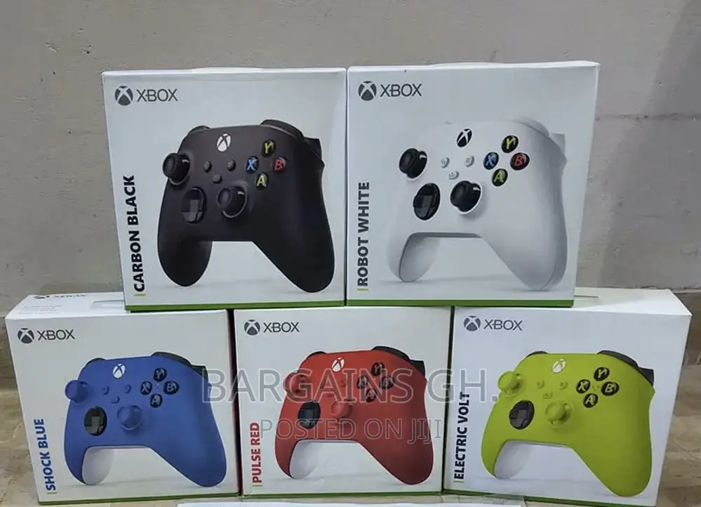 Original Xbox Series S/X Wireless Controllers in Circle - Video Game ...