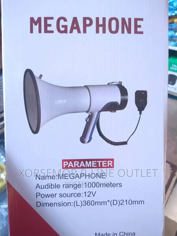 12V Audio Megaphone in Accra Metropolitan - Audio & Music Equipment ...