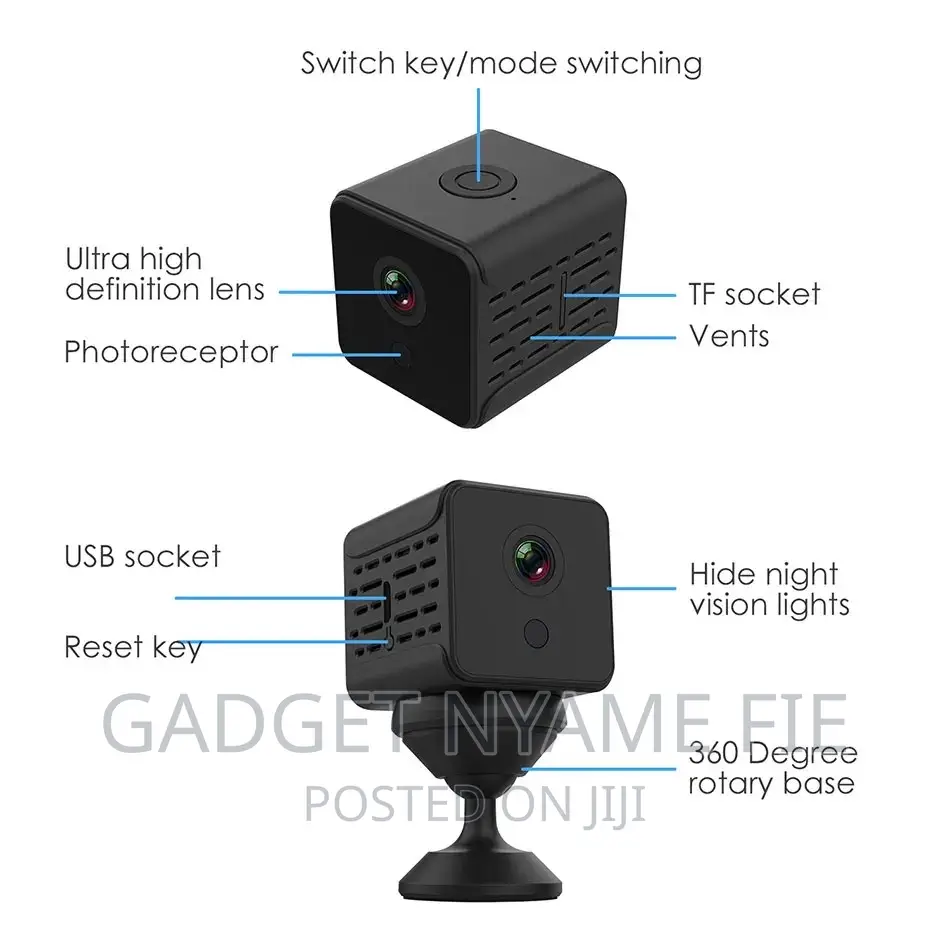 Mini Spy Camera - in Accra Metropolitan - Security & Surveillance, Gadget Nyame Fie | Jiji.com.gh