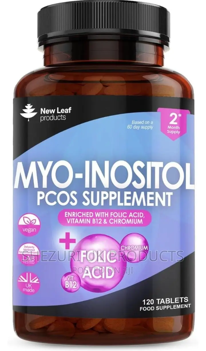 Myo-Inositol PCOS Supplement - 120 Tablets - Made in UK in Accra ...