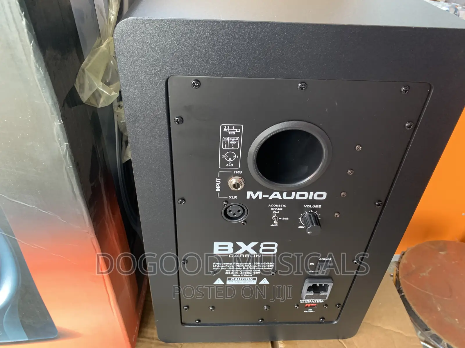 M-Audio BX8 Carbon 8inch Studio Monitors(Pair) in Accra Metropolitan - Audio & Music Equipment ...
