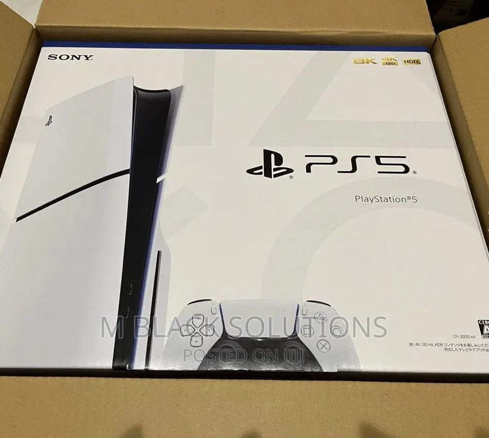 New Ps5 Slim 1TB Console in Osu - Video Game Consoles, M Black ...