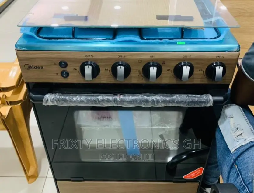 New Midea 4 Burner Gas Cooker 60x60cm Oven Grill (60x60) in Accra ...