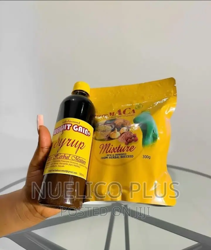 Pure Maca Mixture And Weight Gain Syrup (Butts, Hips, Thighs in Labone ...