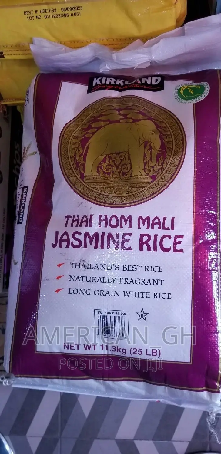 Kirkland Signature Thai Hom Mali Jasmine Rice (25lb) in Accra Metropolitan - Meals & Drinks ...