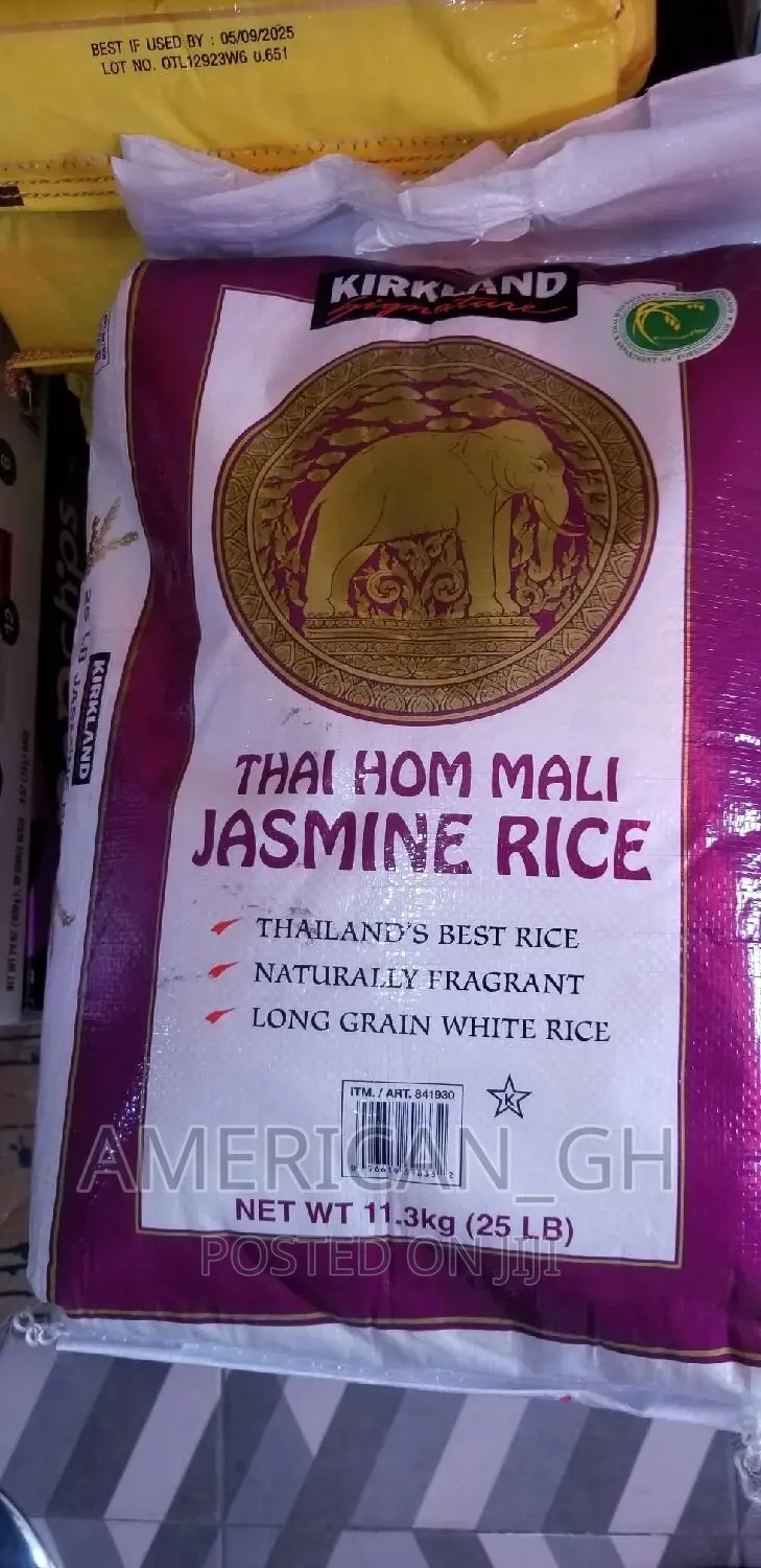 Kirkland Signature Thai Hom Mali Jasmine Rice (25lb) in Accra Metropolitan - Meals & Drinks ...