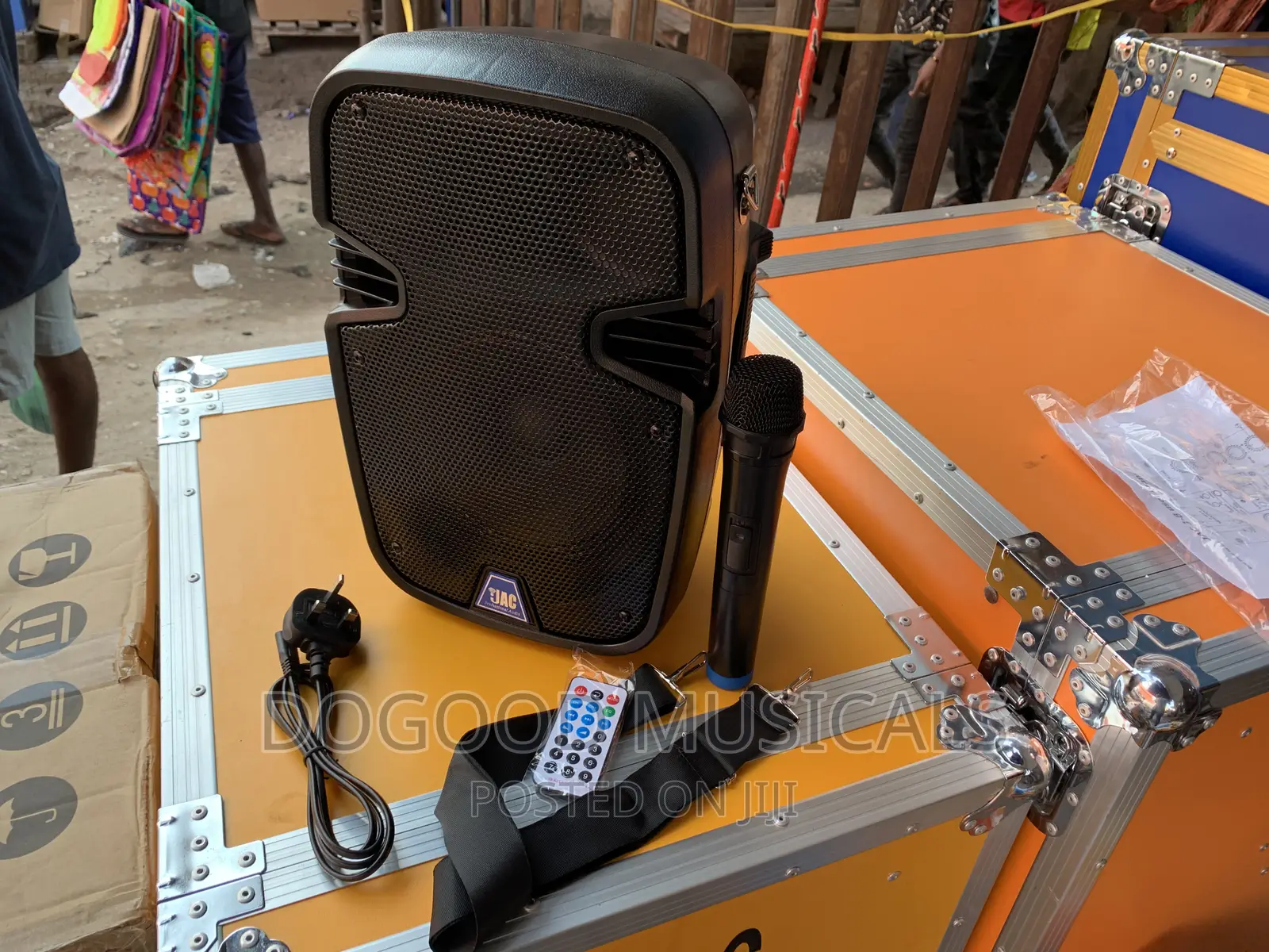JAC 8inch Rechargeable Speaker in Accra Metropolitan - Audio & Music ...